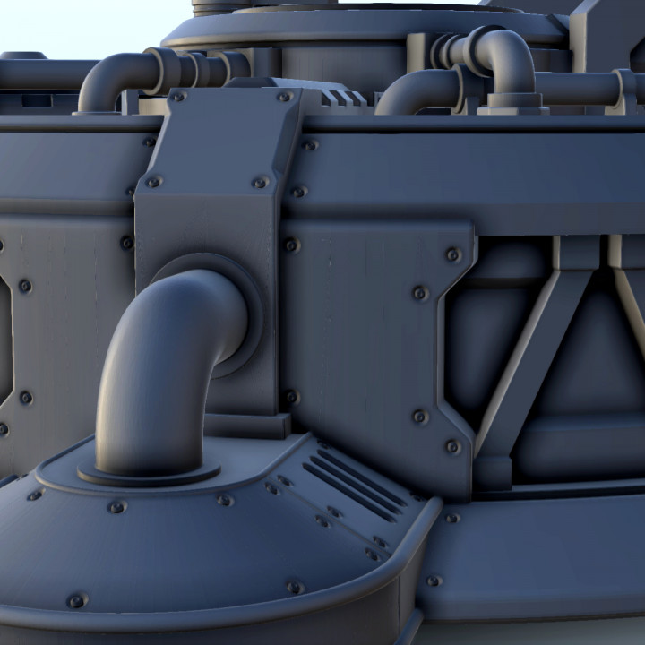 3D Printable Oxygen generator with tank (3) - Future Sci-Fi SF Infinity ...