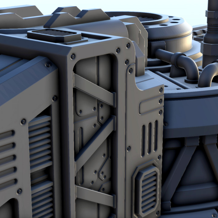 3D Printable Oxygen generator with tank (3) - Future Sci-Fi SF Infinity ...