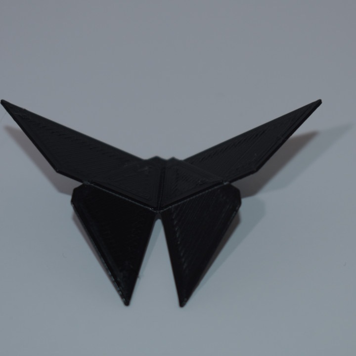 3D Printable origami butterfly by galbleier