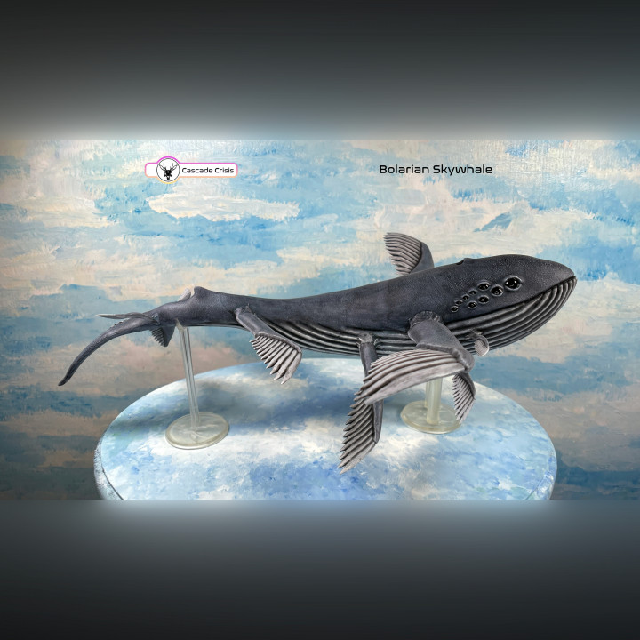 3D Printable Bolarian Skywhale by Cascade Crisis Gaming Studio