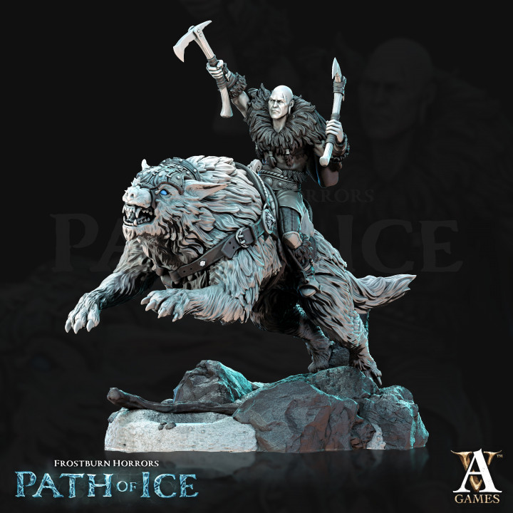 3D Printable Frostburn Horrors - Path of Ice - Bundle by Archvillain Games