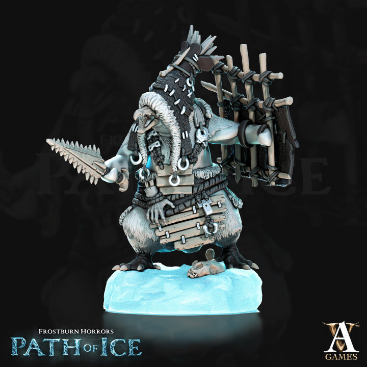 3D Printable Frostburn Horrors - Path of Ice - Bundle by Archvillain Games