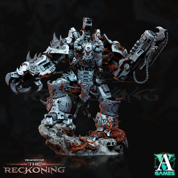 3D Printable Demonstar - The Reckoning - Bundle by Archvillain Games
