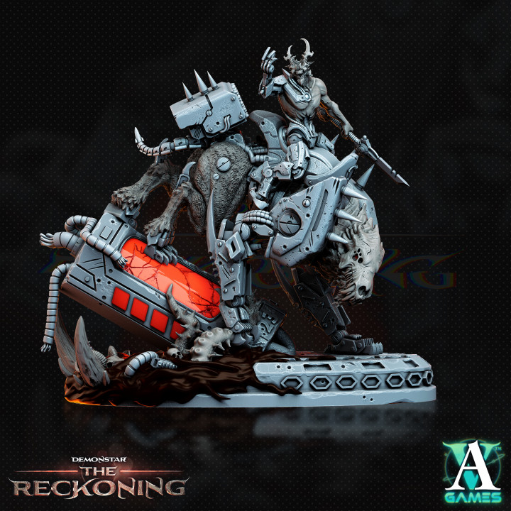 3D Printable Demonstar - The Reckoning - Bundle by Archvillain Games