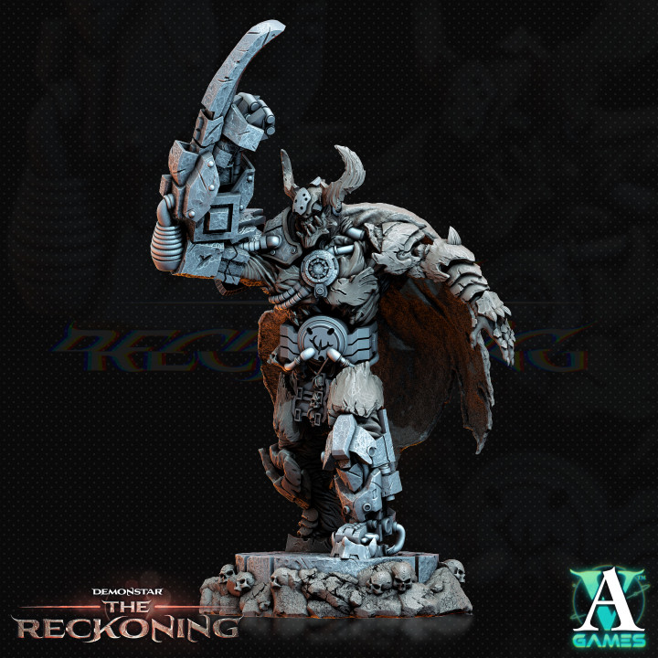 3D Printable Demonstar - The Reckoning - Bundle by Archvillain Games