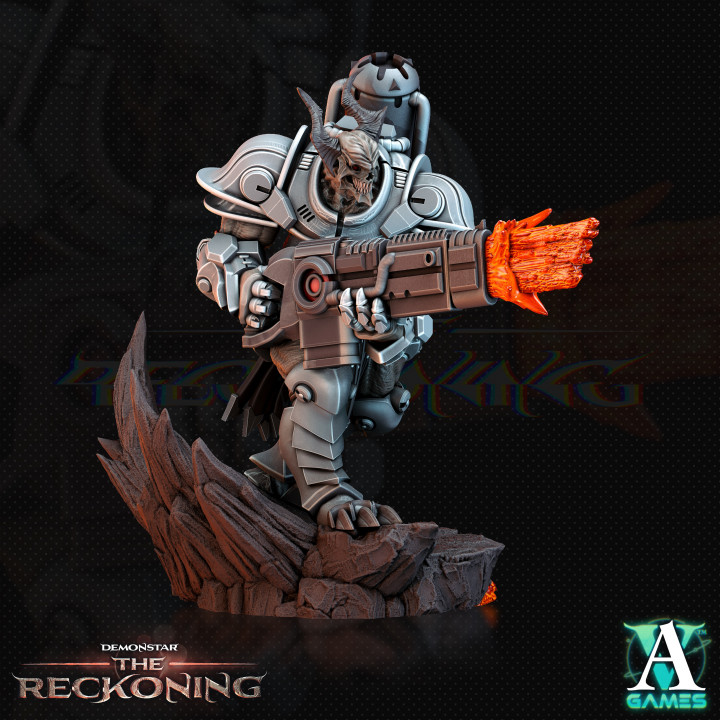 3D Printable Demonstar - The Reckoning - Bundle by Archvillain Games