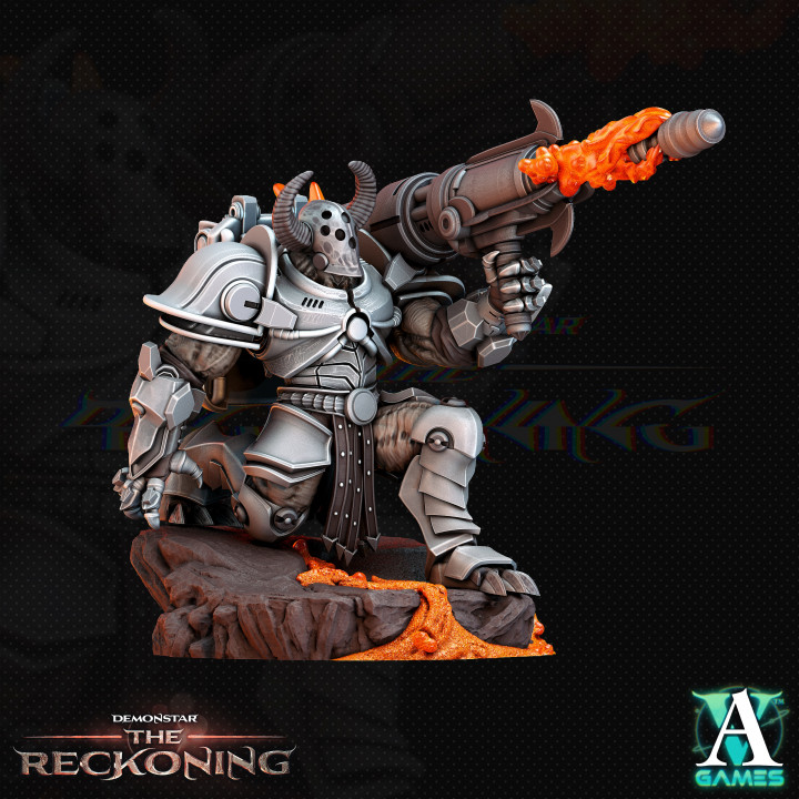 3D Printable Demonstar - The Reckoning - Bundle by Archvillain Games