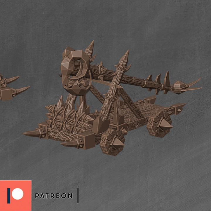 3D Printable Catapult by RFIPRINTS