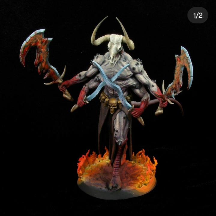 3D Printable Moloch, The Soulless by Stormborn Collectibles