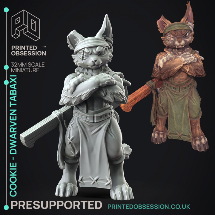 3D Printable Hunting Party - PRESUPPORTED - 32mm scale by Printed Obsession