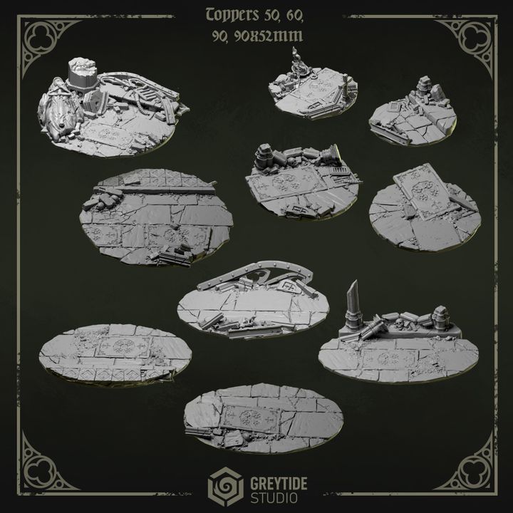 3D Printable Topper 2 EP by GreyTide Studio