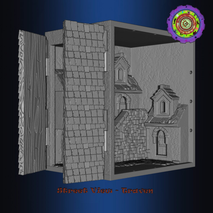 3D Printable BookNook Vol.2 - Merchant License by C2Dwellers