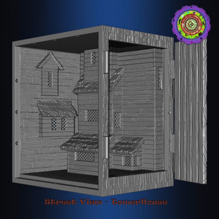 3D Printable BookNook Vol.2 - Merchant License by C2Dwellers