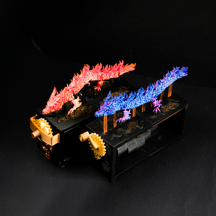 3D Printable Automato Dragon by Stlflix