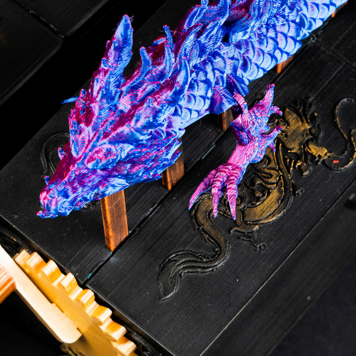 3D Printable Automato Dragon by Stlflix