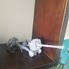 3D Printable Dread Artillery by Dungeons and Dreadnoughts