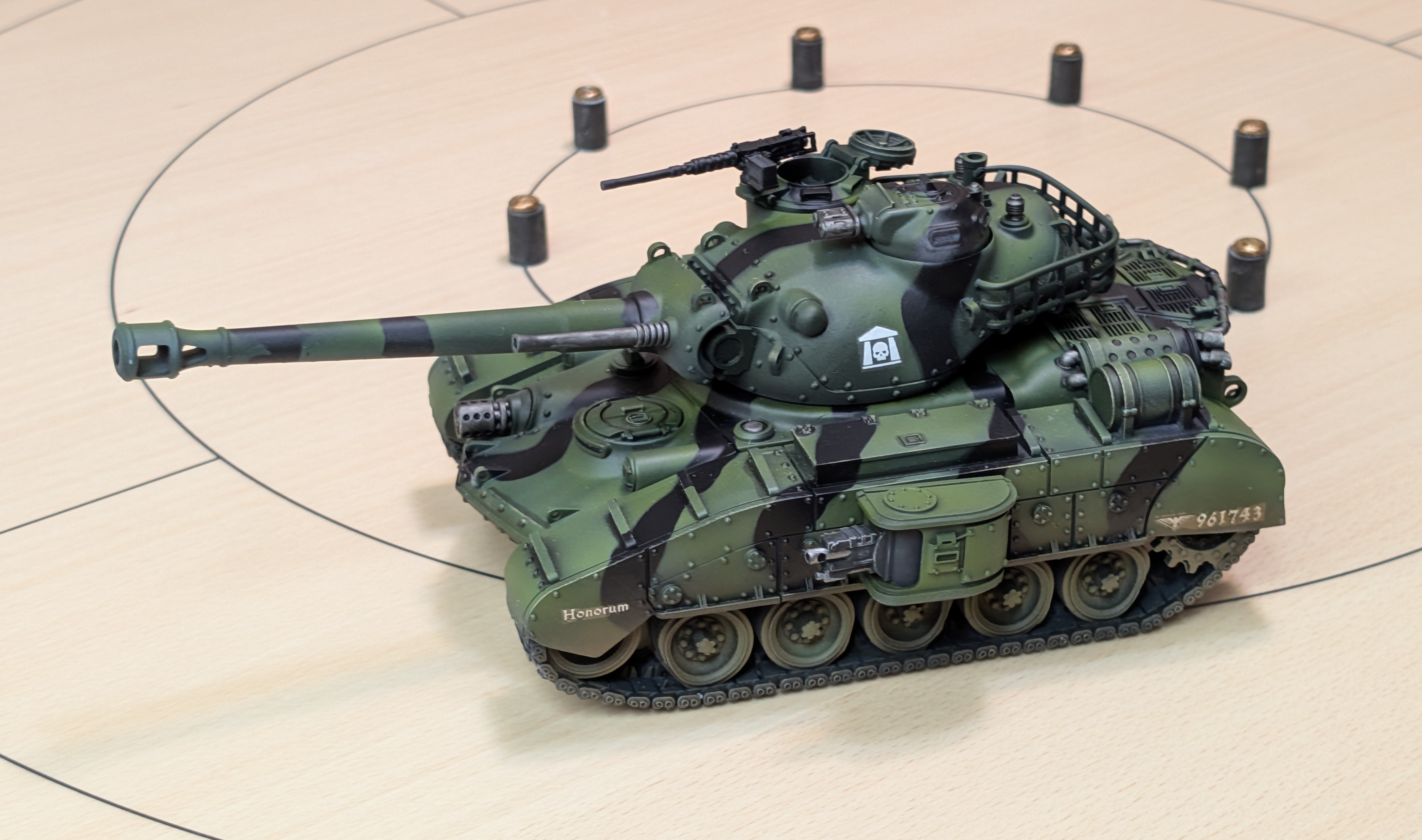 3D Printable United States - M46 Grizzly Heavy Tank by Golden Dragon Games