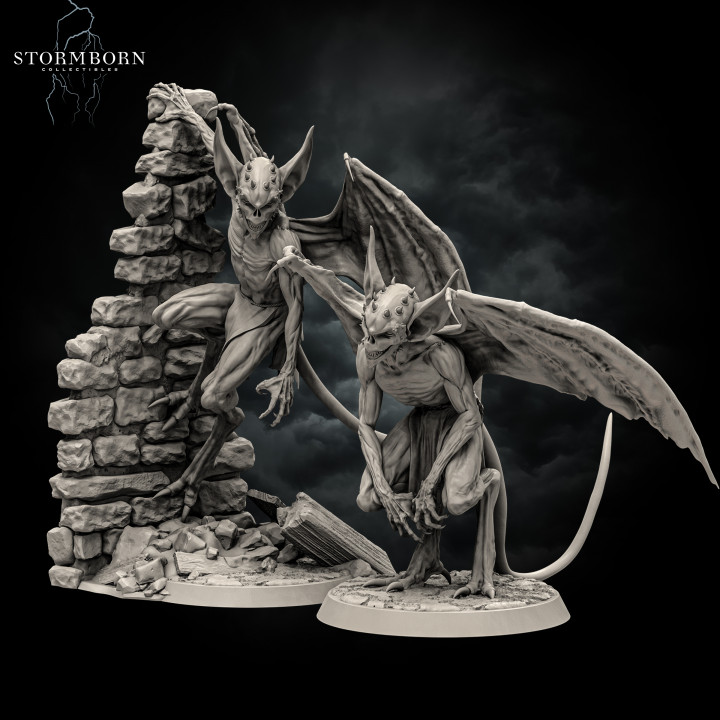 3D Printable Imps (2 poses included) by Stormborn Collectibles