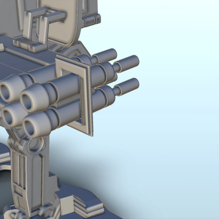 3D Printable Xiddite combat robot (19) - BattleTech MechWarrior Scifi ...