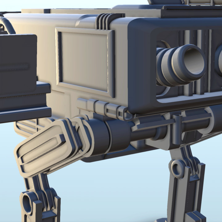 3D Printable Xiddite combat robot (19) - BattleTech MechWarrior Scifi ...