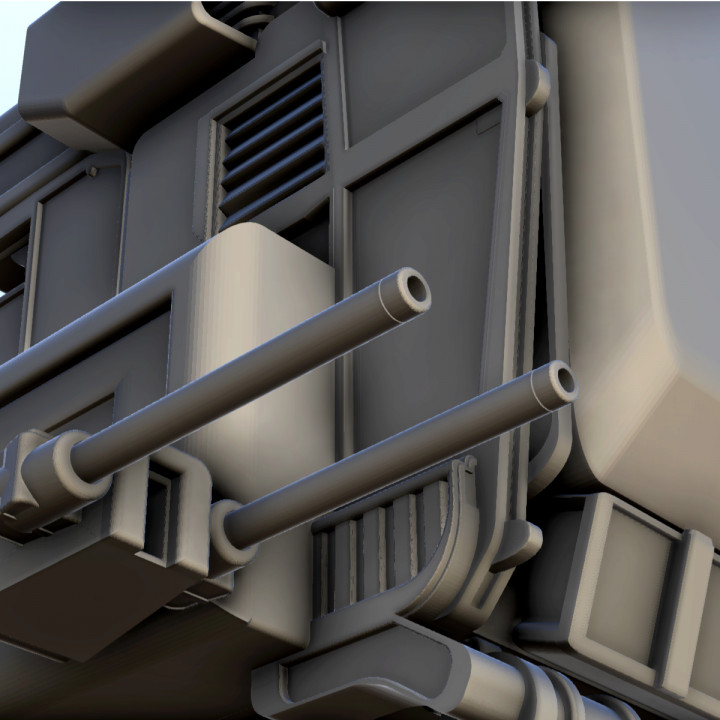 3D Printable Aren combat robot (31) - BattleTech MechWarrior Scifi ...