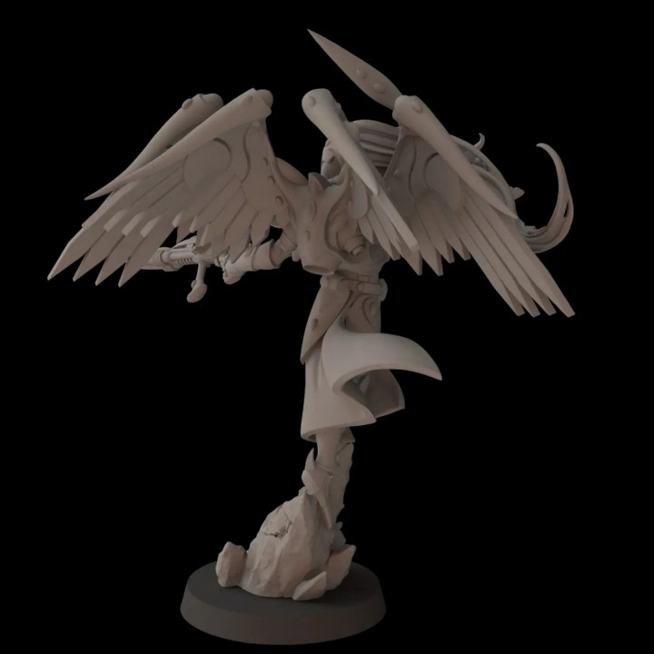 3D Printable Sky Fighter Lord. by Fantasy Cult Miniatures