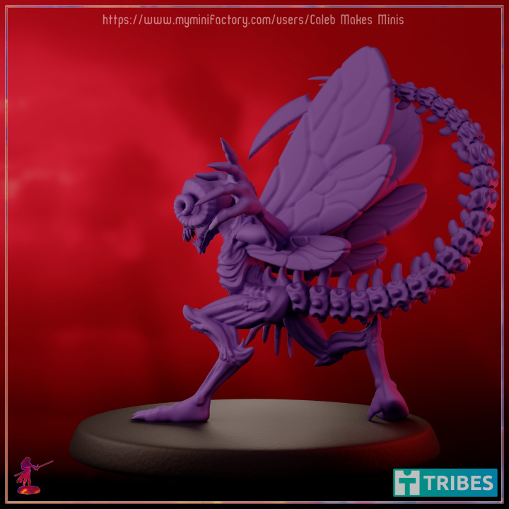 3D Printable Bone Devils | Devils & Demons Series (2022) by Caleb Makes ...