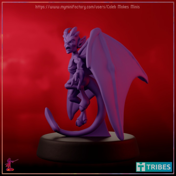 3D Printable Imps | Devils & Demons Series (2022) by Caleb Makes Minis