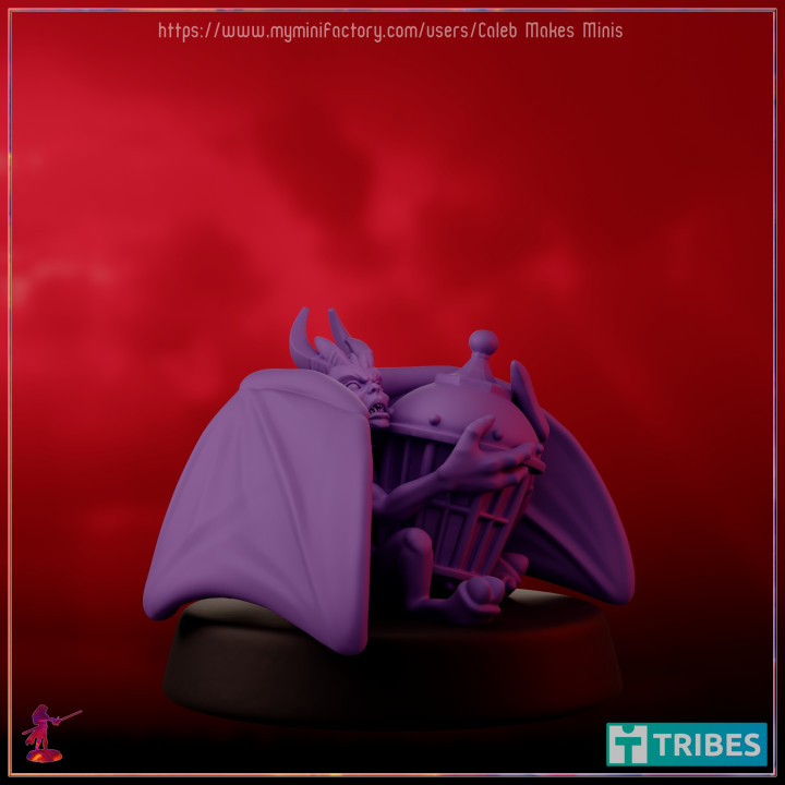 3D Printable Imps | Devils & Demons Series (2022) by Caleb Makes Minis