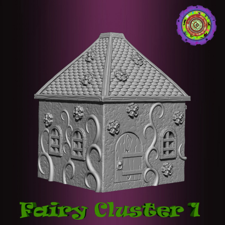 3D Printable Fairy Cluster 1 by C2Dwellers