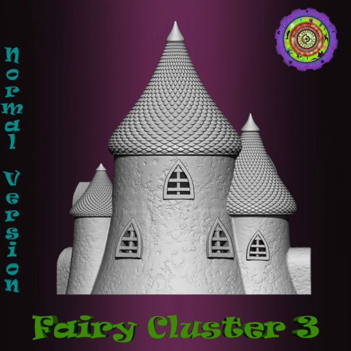 3D Printable Fairy Cluster 3 by C2Dwellers