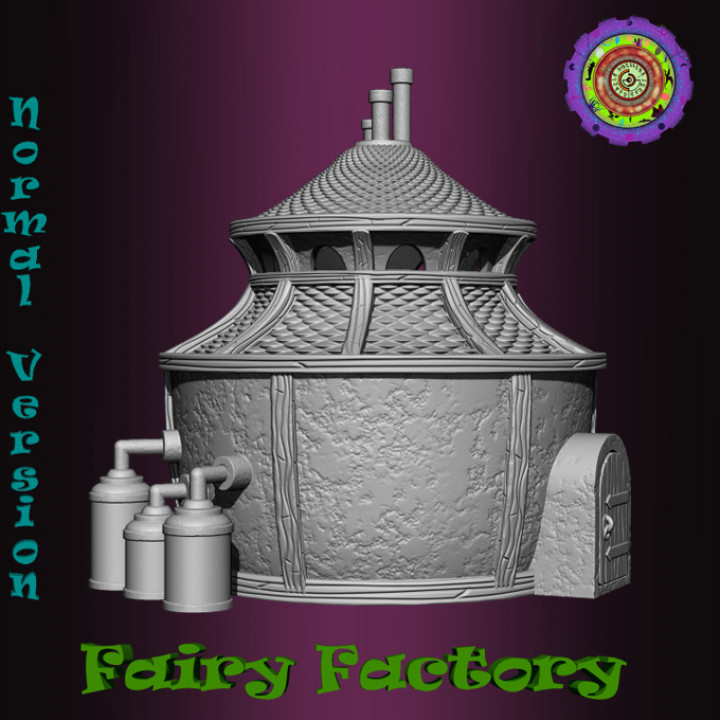 3D Printable Fairy Factory by C2Dwellers