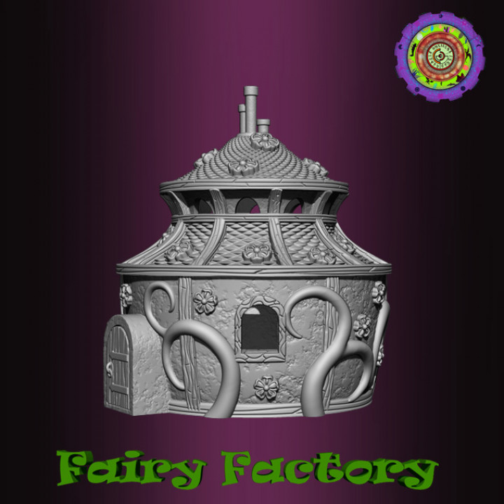 3D Printable Fairy Factory by C2Dwellers