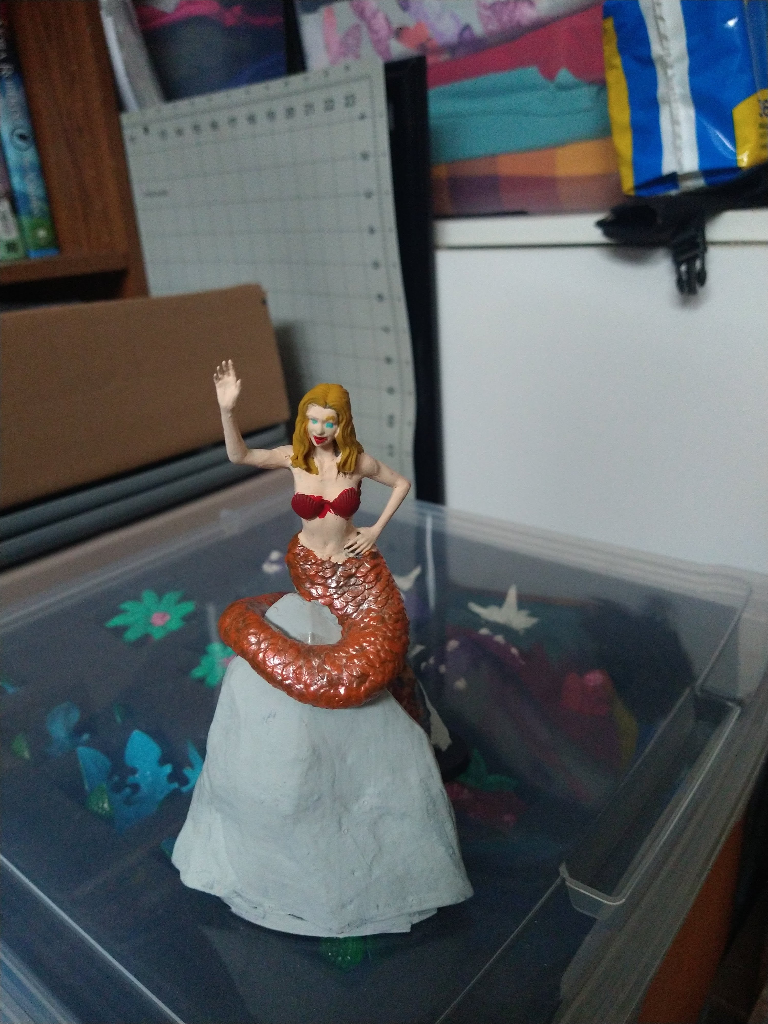 3D Printable Mermaid Mimic (2 sizes included) by Stormborn Collectibles