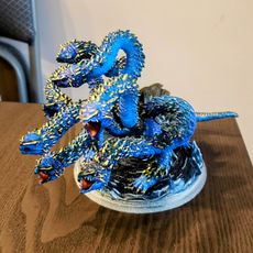 3D Printable Snapping Turtle Hydra by Stormborn Collectibles