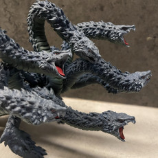 3D Printable Snapping Turtle Hydra by Stormborn Collectibles