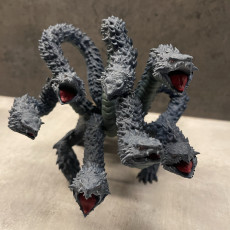 3D Printable Snapping Turtle Hydra by Stormborn Collectibles
