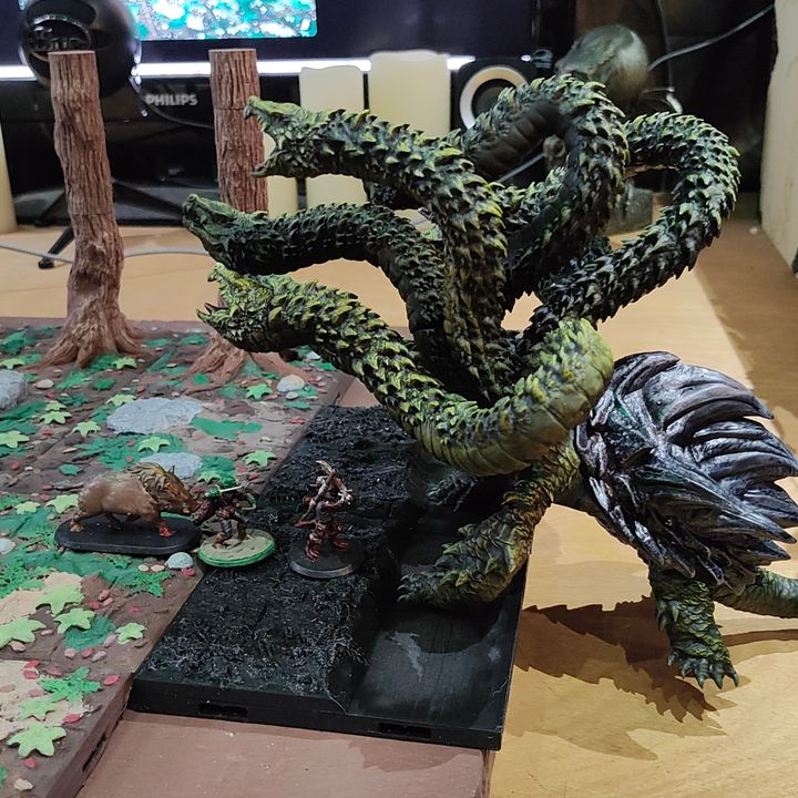 3D Print of Snapping Turtle Hydra by allenrbernstein