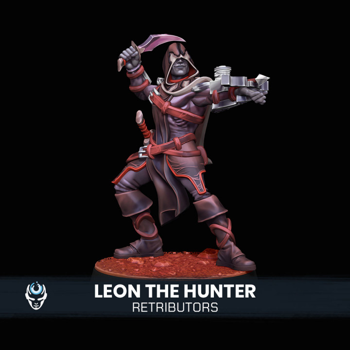 3D Printable Fantasy - Leon the Hunter by WildMesh