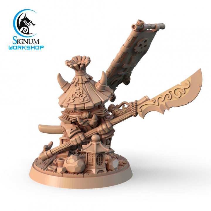 3D Printable Ryoichi, the Redrock Warrior by Signum Workshop