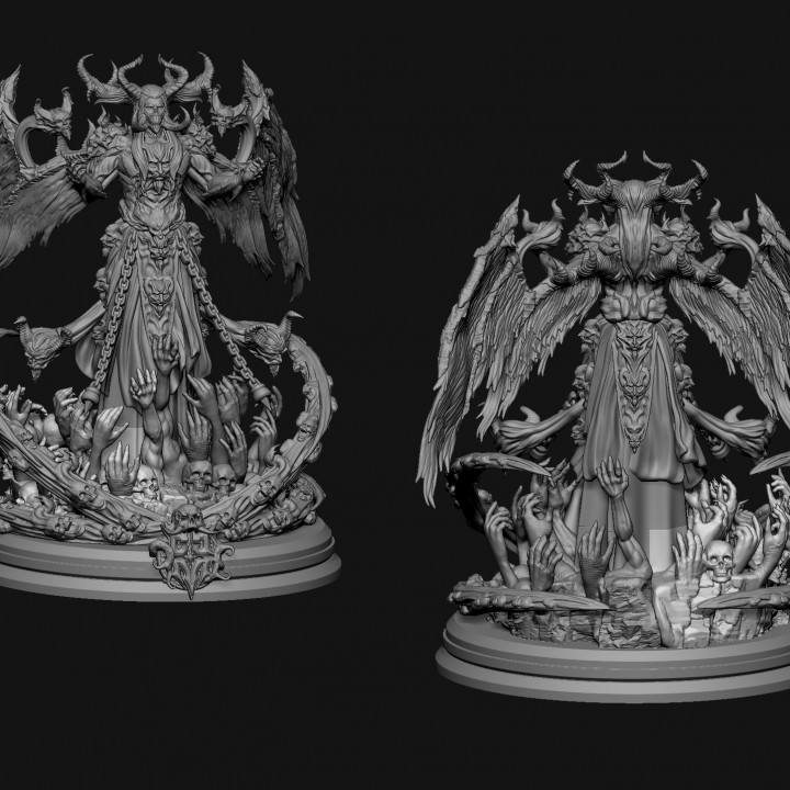 3D Printable Belial (Loyalty) by Clay Cyanide Miniatures