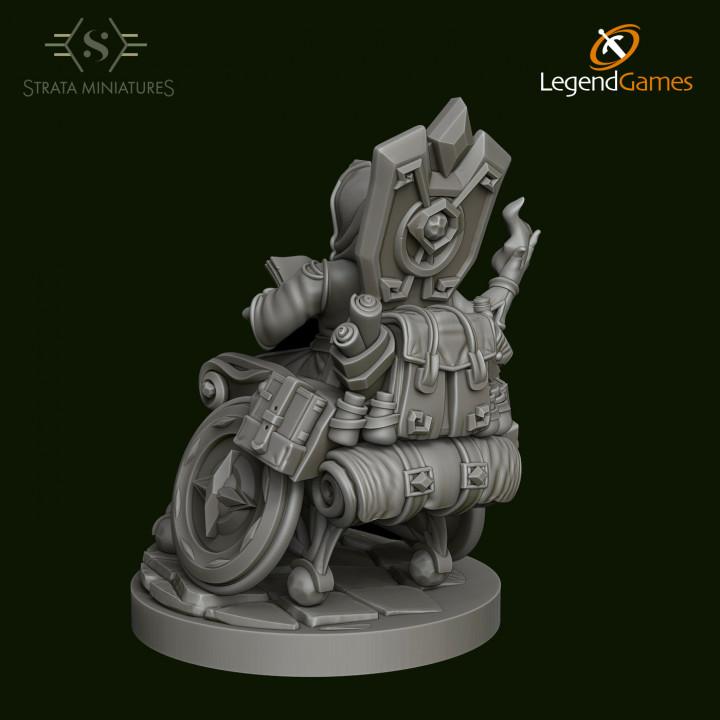 3D Printable Dungeons and Diversity Wheelchair Figures Complete ...