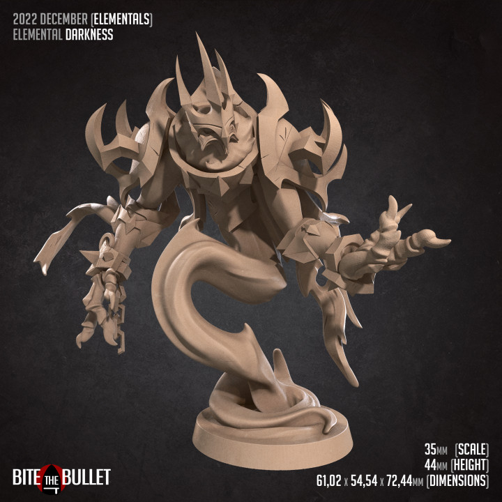 3D Printable Elemental Darkness by Bite the Bullet