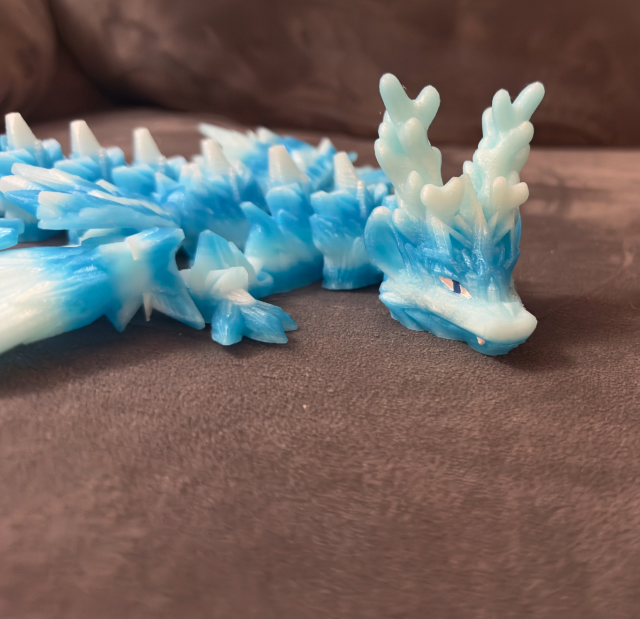 3D Printable Winter Dragon by Cinderwing3D