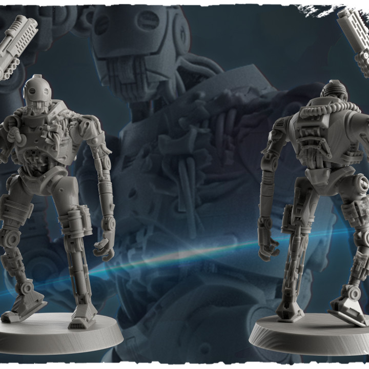 3D Printable MERCS "Pack Two" by Kraken 3D Studios