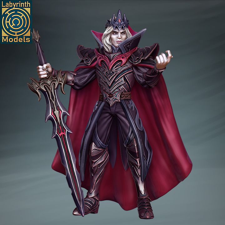 3D Printable Vampires Collection Vol. 1 - 32mm scale by Labyrinth Models