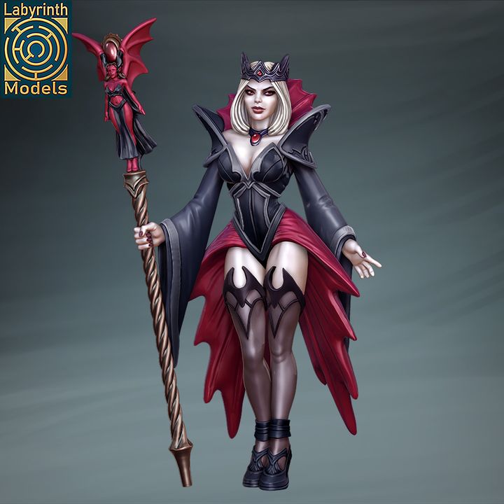 3D Printable Vampires Collection Vol. 1 - 32mm scale by Labyrinth Models