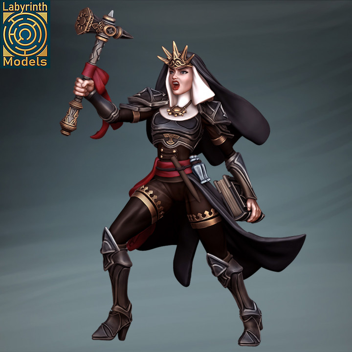 3D Printable Vampires Collection Vol. 1 - 32mm scale by Labyrinth Models