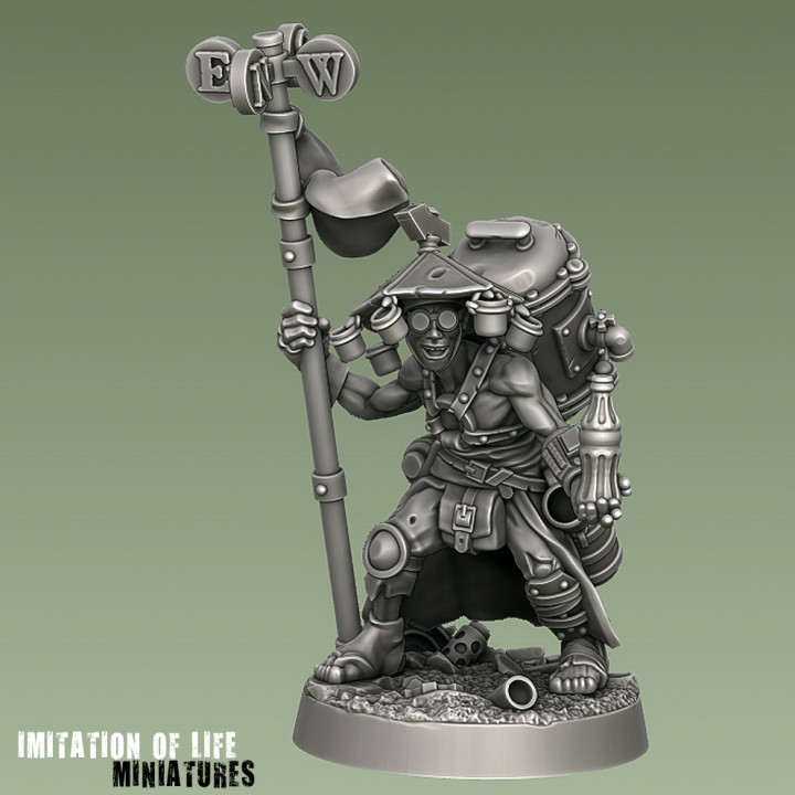 3D Printable Water Merchant by Imitation of Life Miniatures