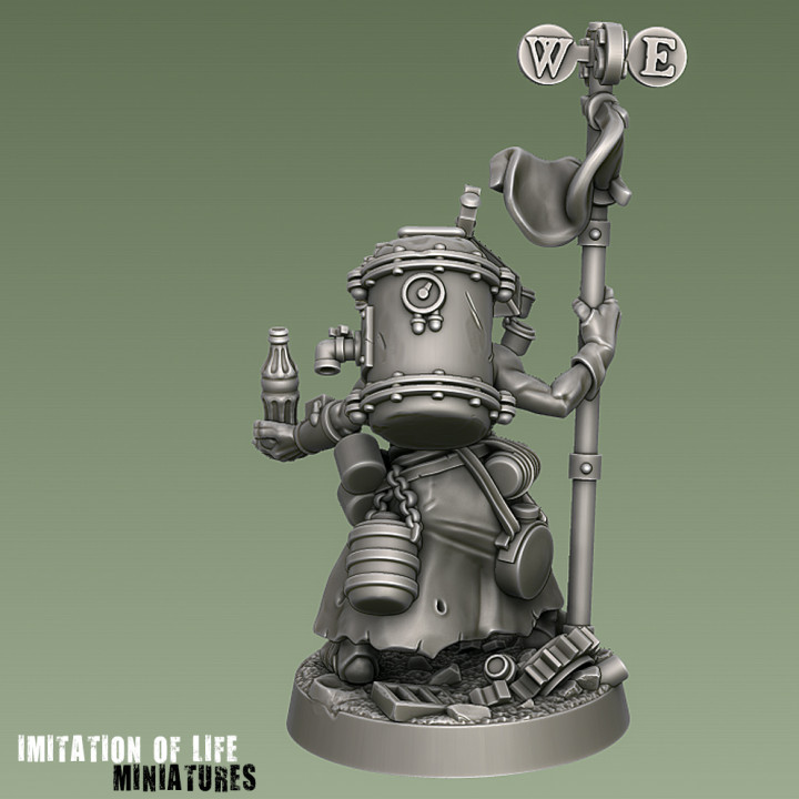 3D Printable Water Merchant by Imitation of Life Miniatures